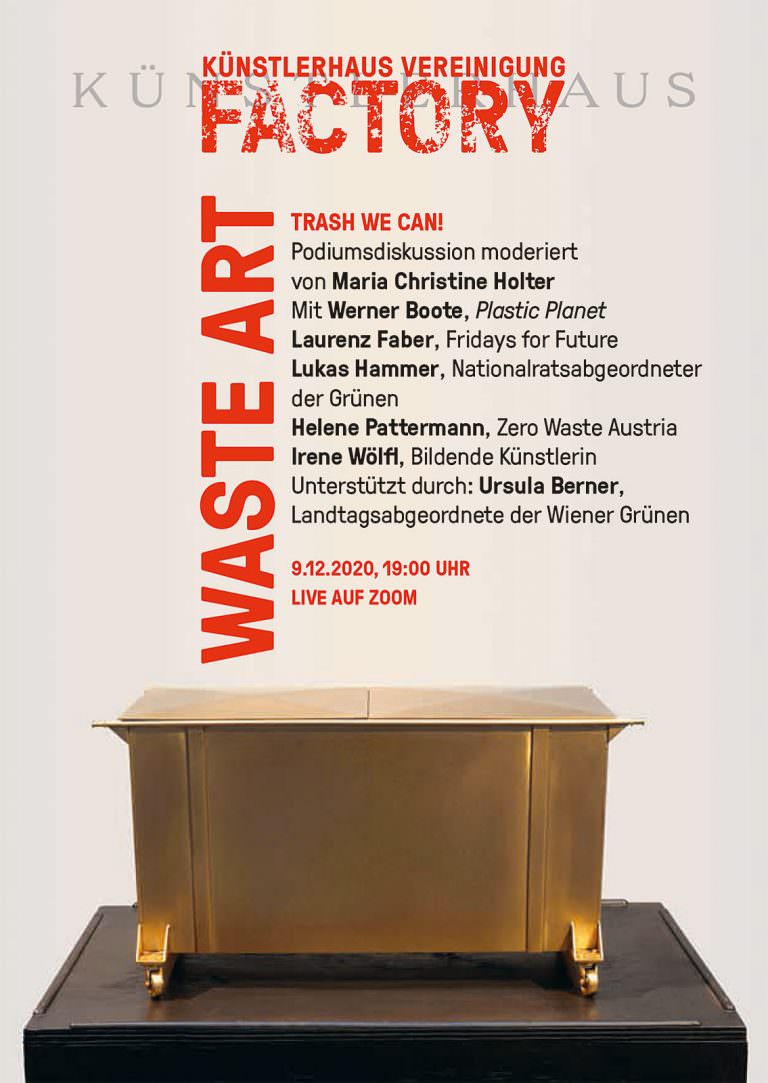 WASTE ART TALK – Maria Christine Holter